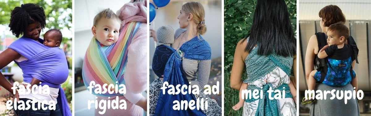 The main types of baby carriers for babywearing – Millemamme
