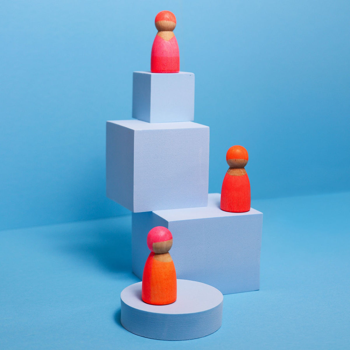 Peg dolls Amici Neon Rosa Grimm's – Millemamme